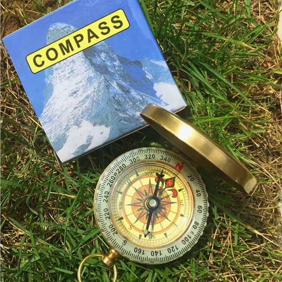 Letter Home | Other | Compass By Letter Home Pure Copper Flip Lid Luminous | Poshmark